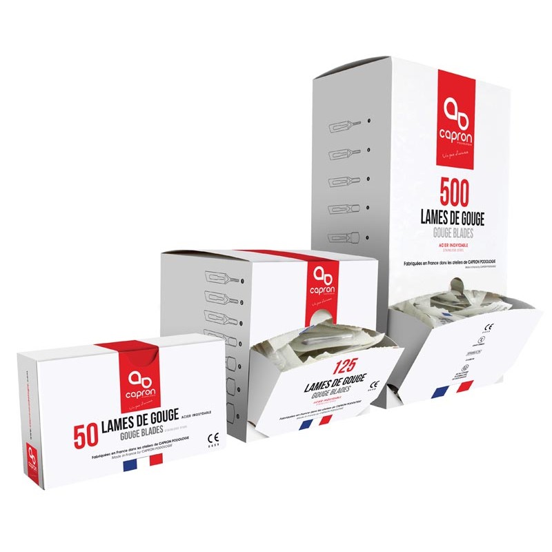 LAMES DE GOUGE STERILES N° 12 X 500